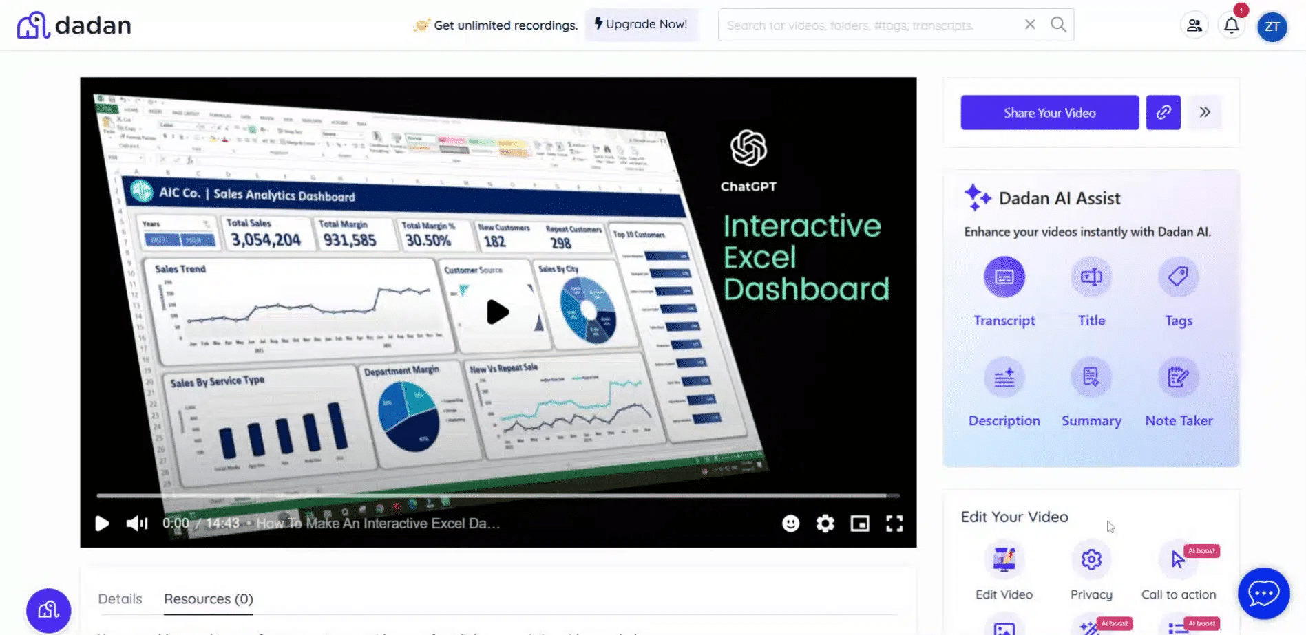 Adding chapters to your dadan video - dadan knowledge base