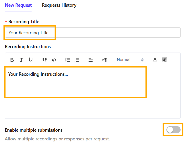 How to request a video recording - dadan knowledge base