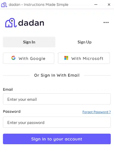 Using dadan on desktop: a complete guide to video recording - dadan ...